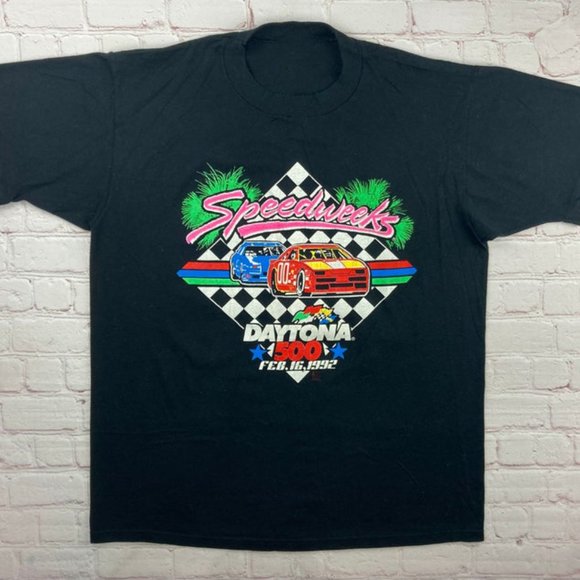 Tops | Original 1992 Daytona 50 Speedweeks Racing Shirt Tee | Poshmark